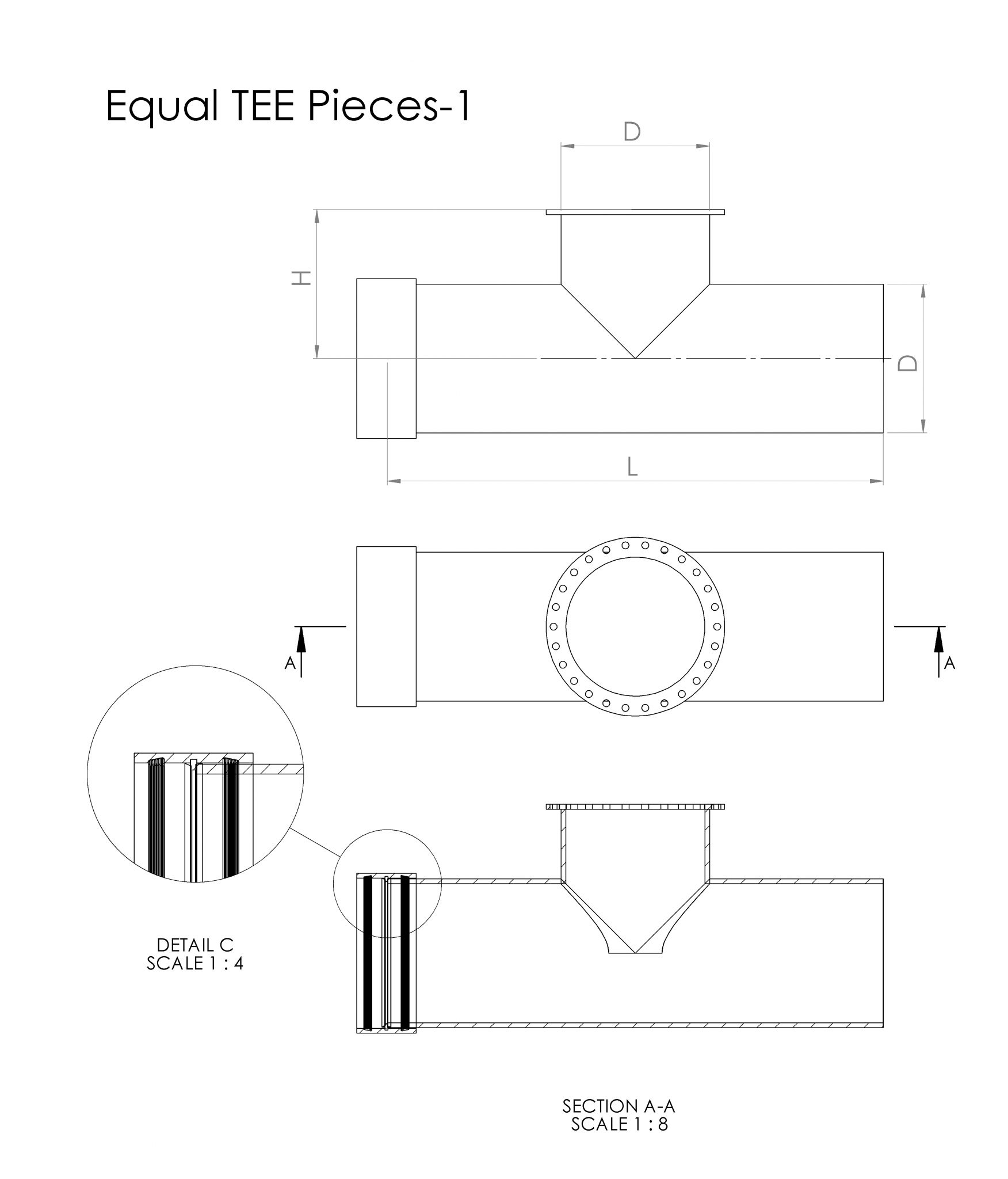 GRP TEE Pieces - esen.com