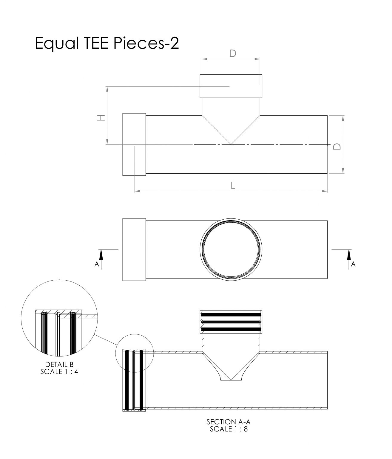 GRP TEE Pieces - esen.com
